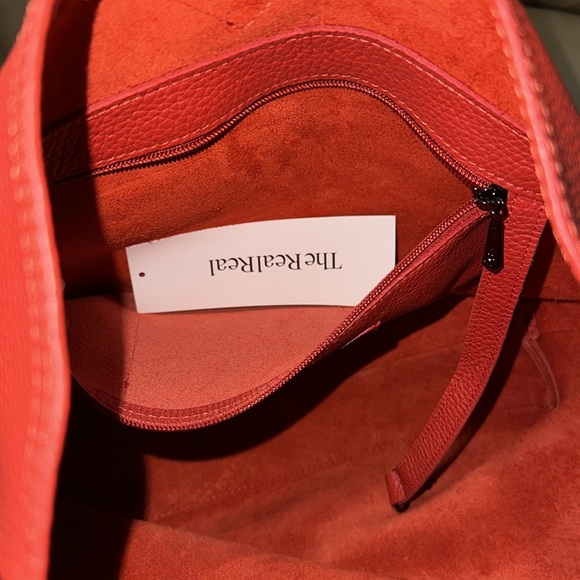Longchamp | Bags | Authentic Longchamp Red Leather Shoulder Bag | Poshmark